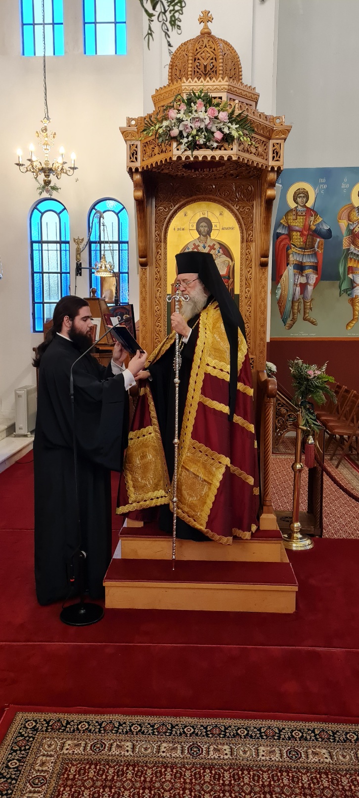 Ἡ Ἑορτή τῆς Ὑπαπαντῆς τοῦ Κυρίου στή Μητρόπολή μας