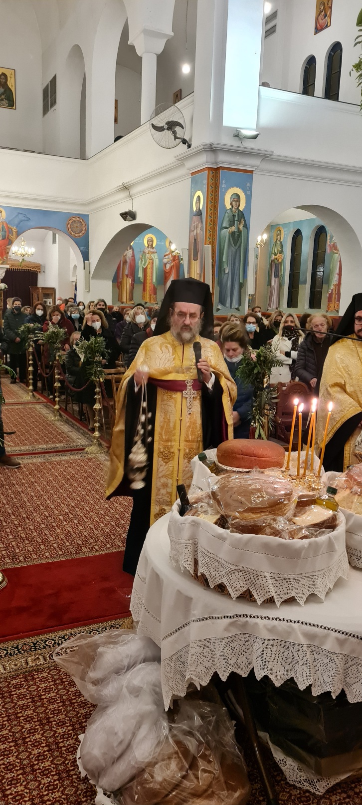 Ἡ Ἑορτή τῆς Ὑπαπαντῆς τοῦ Κυρίου στή Μητρόπολή μας