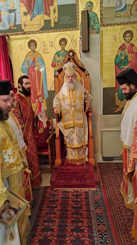 Ἡ σύναξις τῆς Παναγίας τῆς "Πορταϊτίσσης" στήν Μητρόπολή μας
