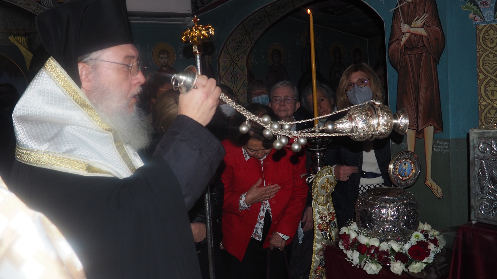 Ο εορτασμός της Κατατάξεως στο Αγιολόγιο της Εκκλησίας του Οσίου ...