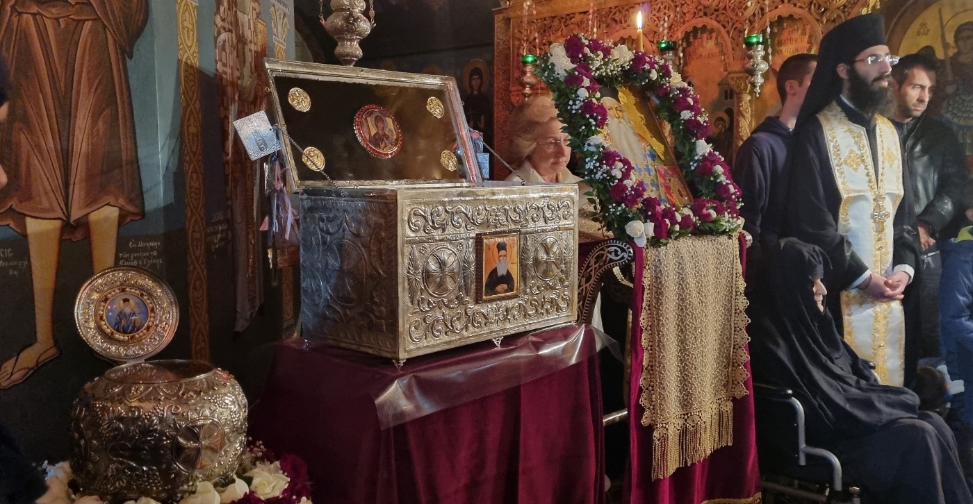 Ο εορτασμός της Κατατάξεως στο Αγιολόγιο της Εκκλησίας του Οσίου ...